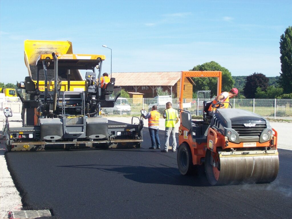 Travaux routiers - Liotard TP - Travaux public Drôme